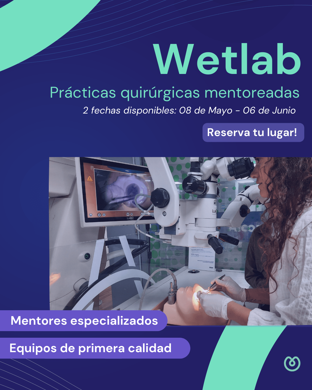 Jornada de práctica intensiva de Wetlab - Ophthalmunity